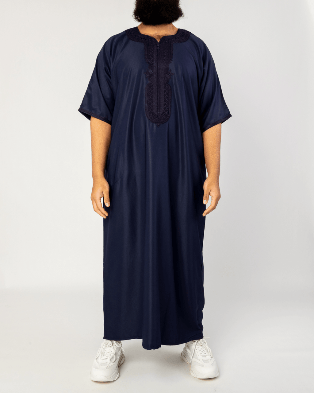 Marokkaanse Kandora Legacy Navy | Luxe Islamitische Herenkleding – Aboe ...